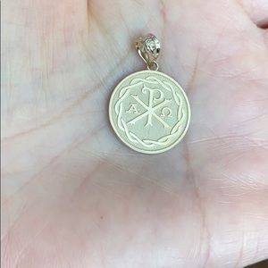 Element Shine | Jewelry | Gold Ancient Christian Chi Rho Px Symbol ...